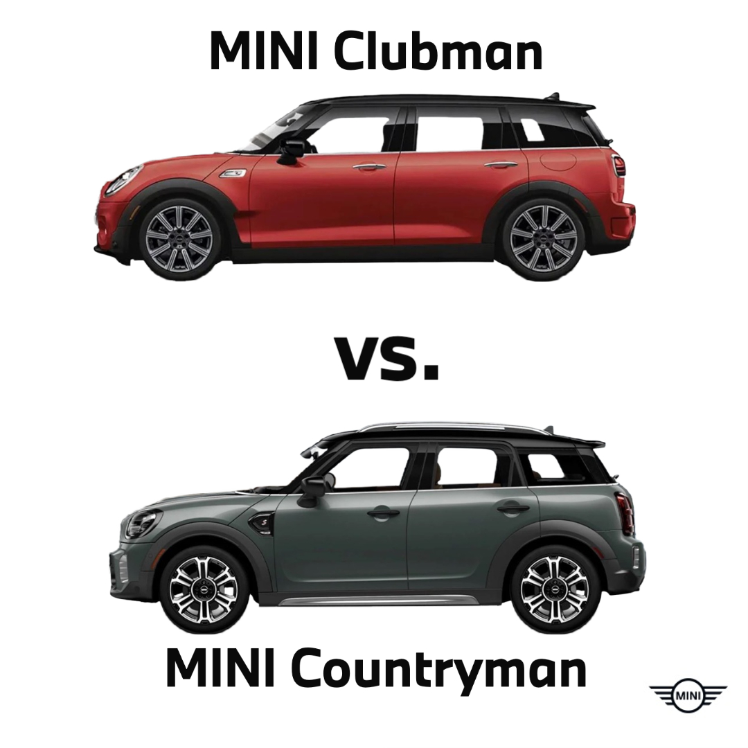 MINI Clubman vs. MINI Countryman: A Battle of Distinct Personalities ...
